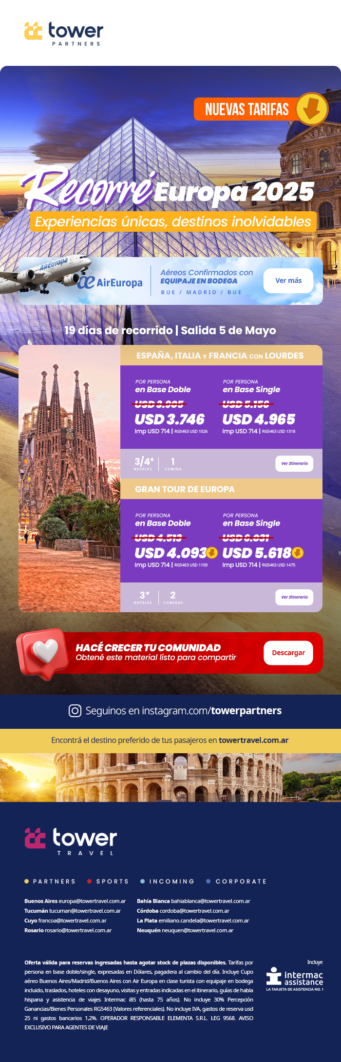 Tower Travel - Partners
