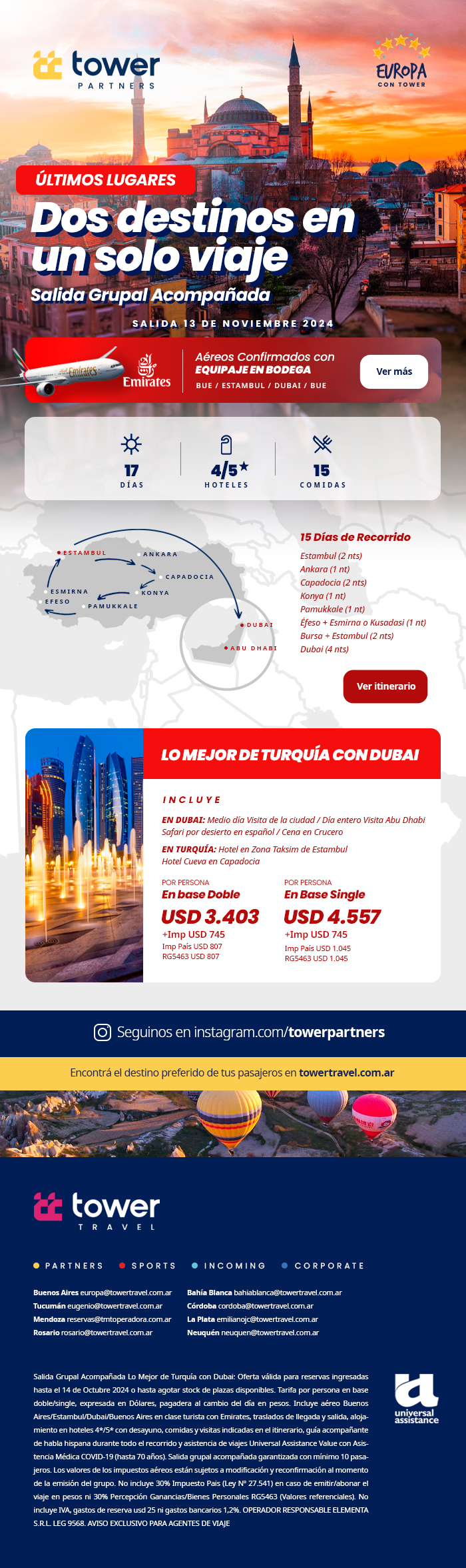Tower Travel - Partners